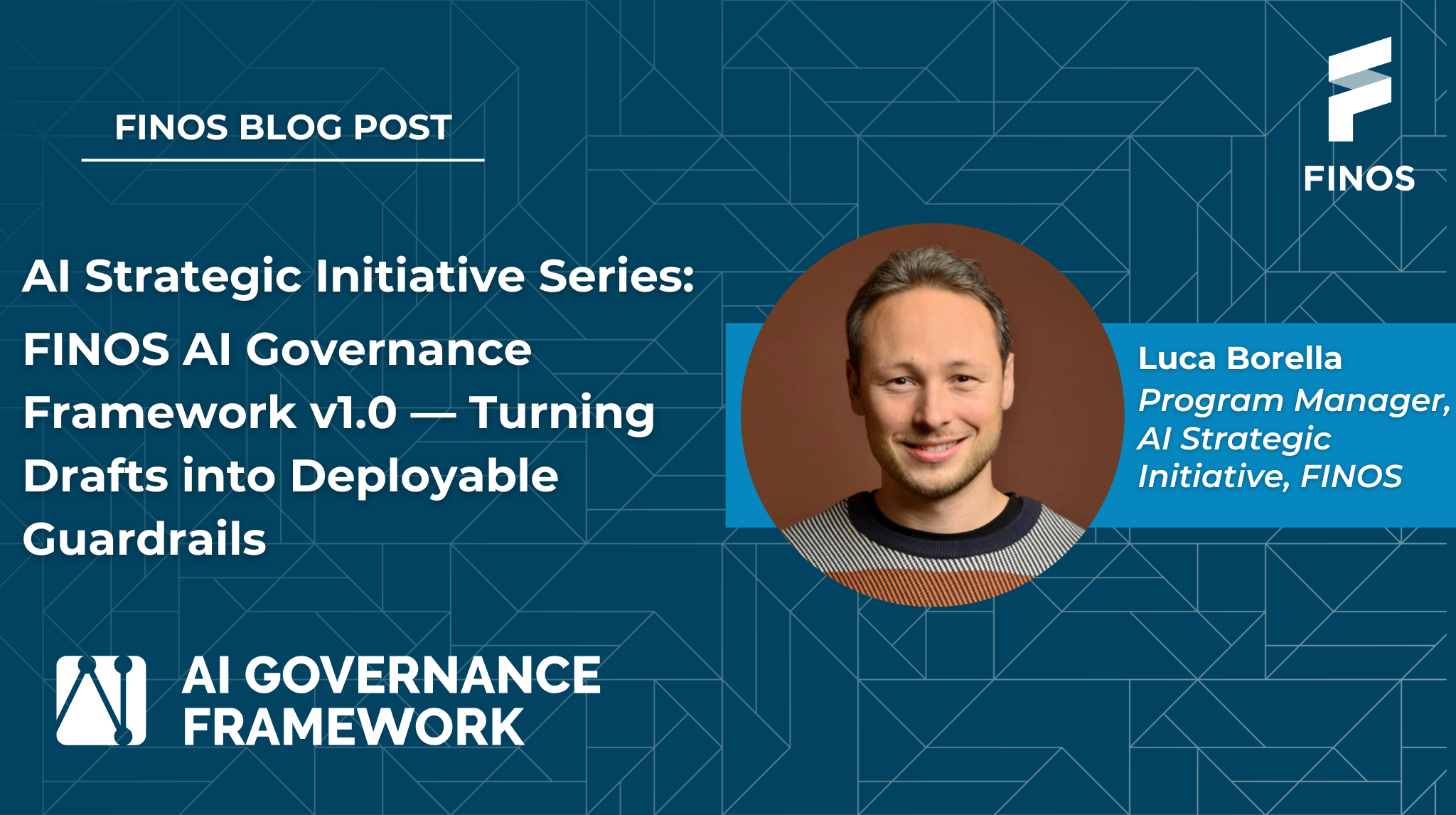 FINOS AI Governance Framework v1.0 — Turning Drafts into Deployable Guardrails